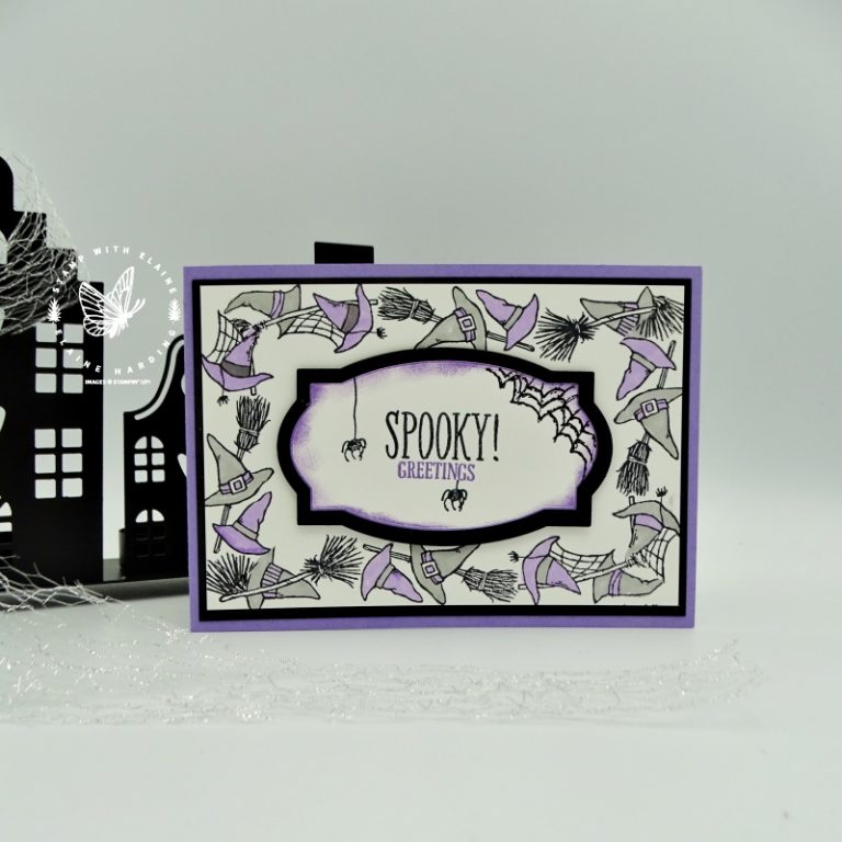 Frame Stamping Technique - Festive & Bright - Stamp with Elaine