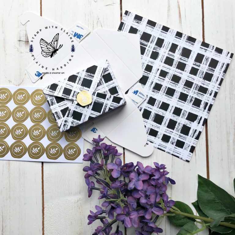 Gift packaging – Envelope Treat Boxes - Stamp with Elaine