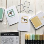 Quick easy notecards - Fond of Autumn Part 1 - Stamp with Elaine