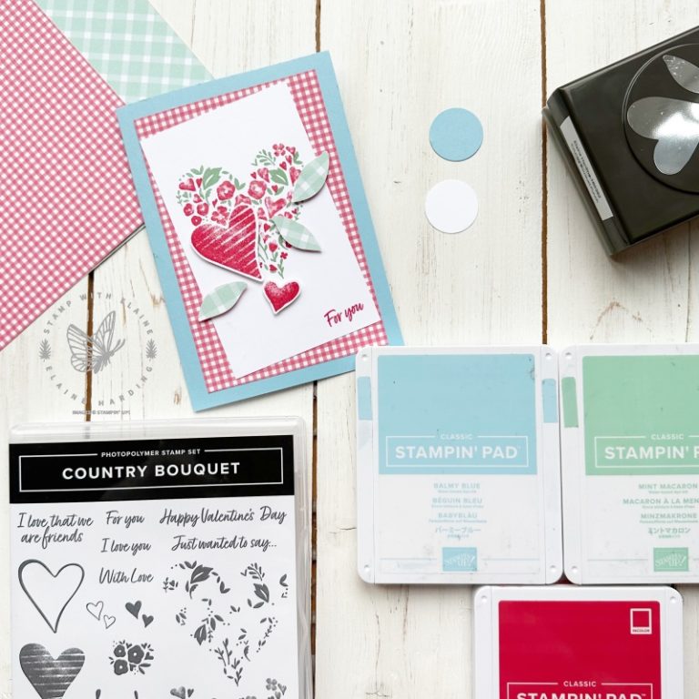Love theme cards - Tech 4 Stampers Blog Hop - Stamp with Elaine