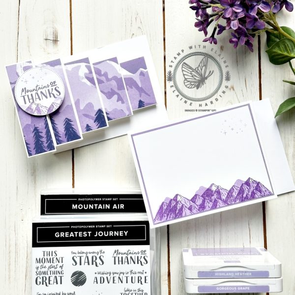 Pop-up Block card - Greatest Journey - Stamp with Elaine