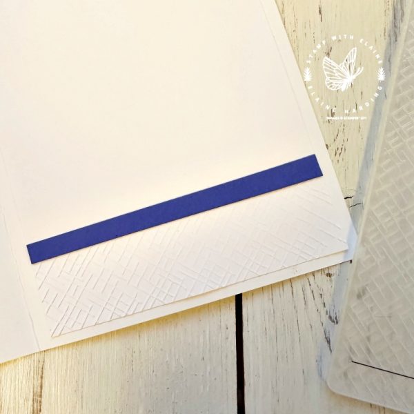 How to make a layered card - Stamp with Elaine