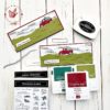 Long slim Hidden Slider card with Trucking Along - Stamp with Elaine