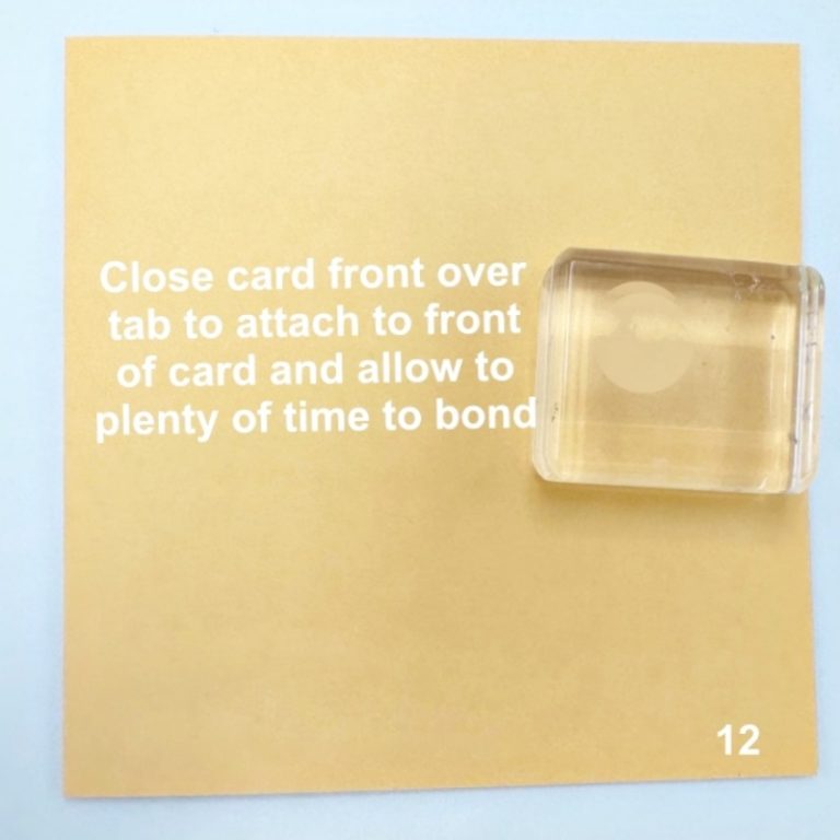 How to create a Rotating Pop-up card - Stamp with Elaine