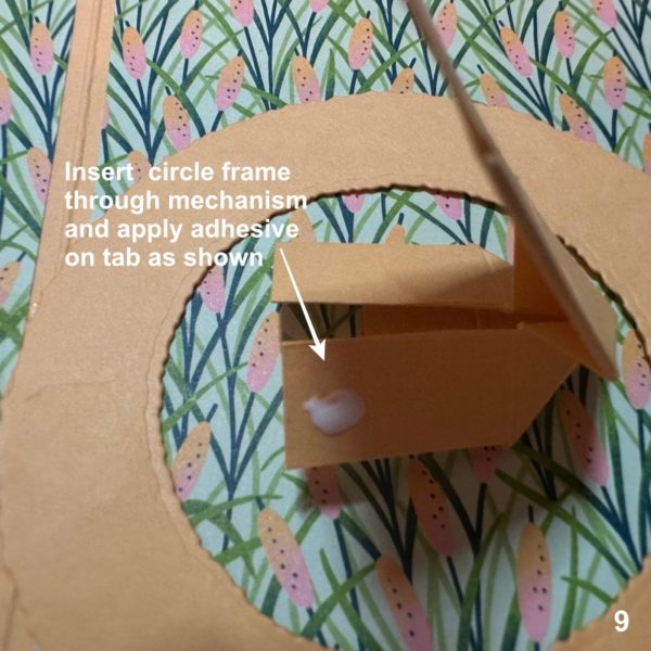 How to create a Rotating Pop-up card - Stamp with Elaine