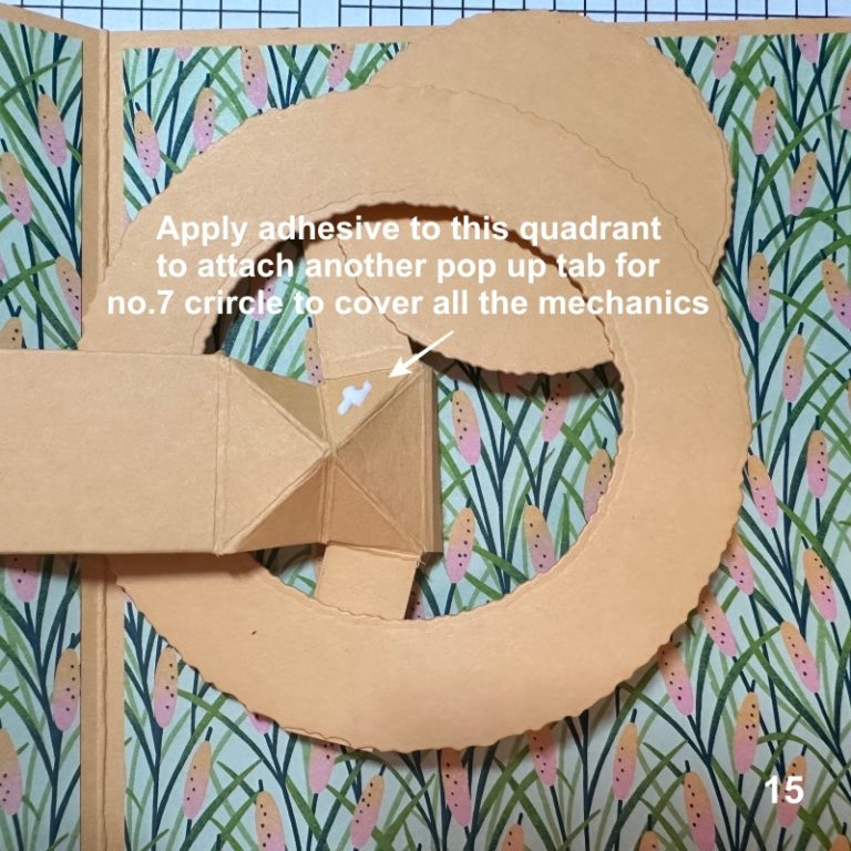 How to create a Rotating Pop-up card - Stamp with Elaine