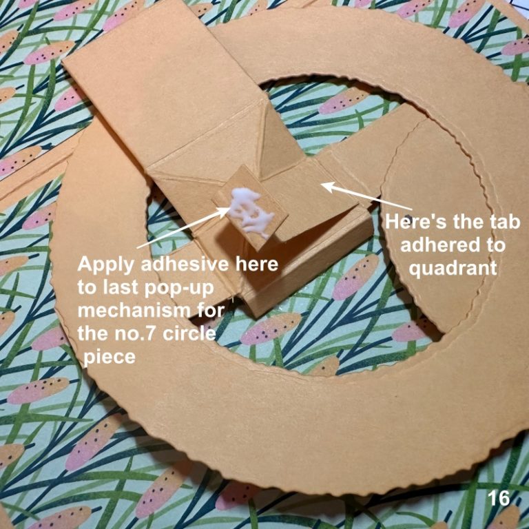 How to create a Rotating Pop-up card - Stamp with Elaine