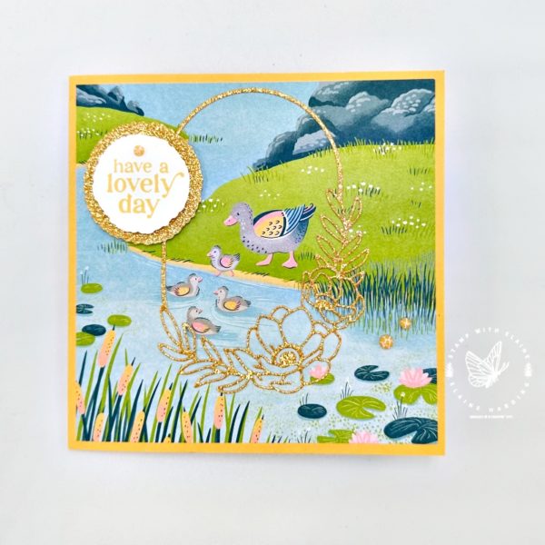 How to create a Rotating Pop-up card - Stamp with Elaine