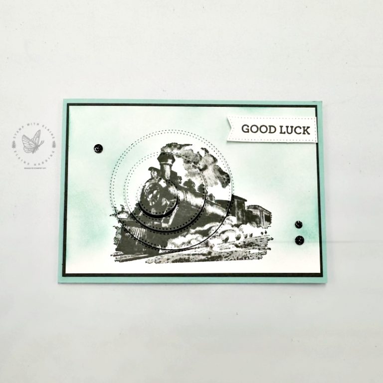 Masculine card - Greatest Adventure - Stamp with Elaine