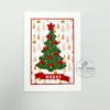 Six Decorative Tree cards - Stamp with Elaine