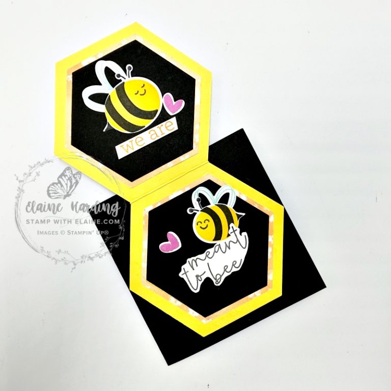 Wibble Wobble card - Stamp with Elaine