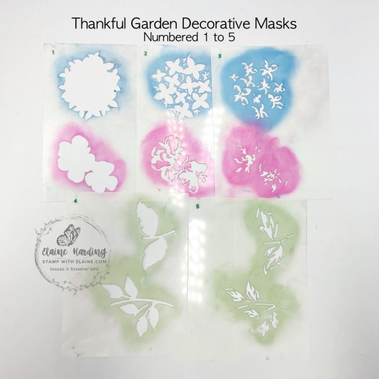 Blending with Masks - Stamp with Elaine