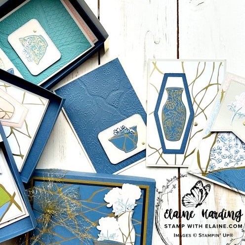 Stepper box - Kintsugi Inspiration - Stamp with Elaine