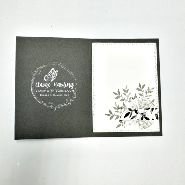 Note of appreciation - Textured Notes - Stamp with Elaine