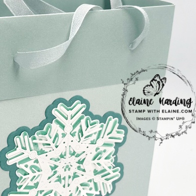 Embossing with Snowy Delight - Stamp with Elaine
